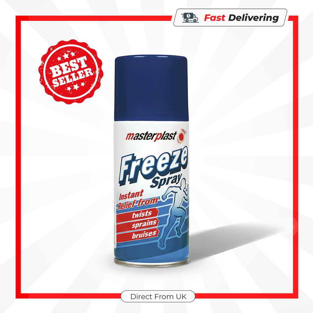 Masterplast Instant Relief Freeze Spray 150ml for Sprains, Twists & Br ...