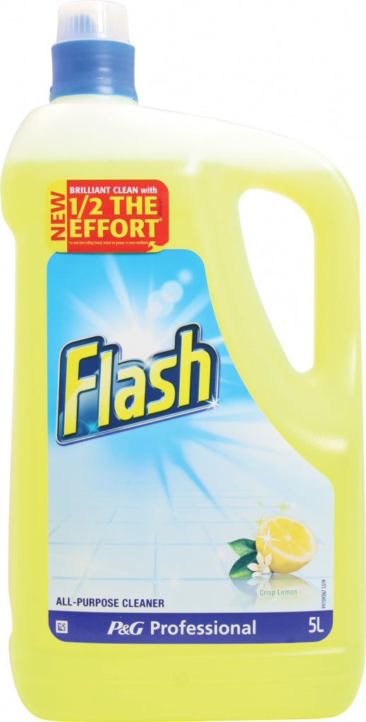 Flash Floor & Surface Cleaner 5L Lemon – Direct From UK