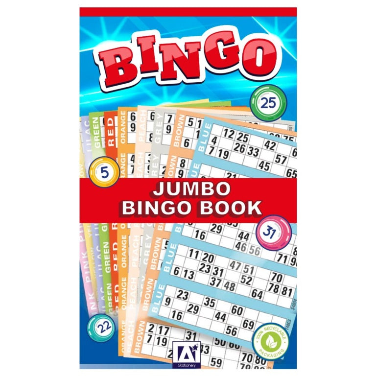 Anker Bingo Ticket Books 1 480 – Direct From UK