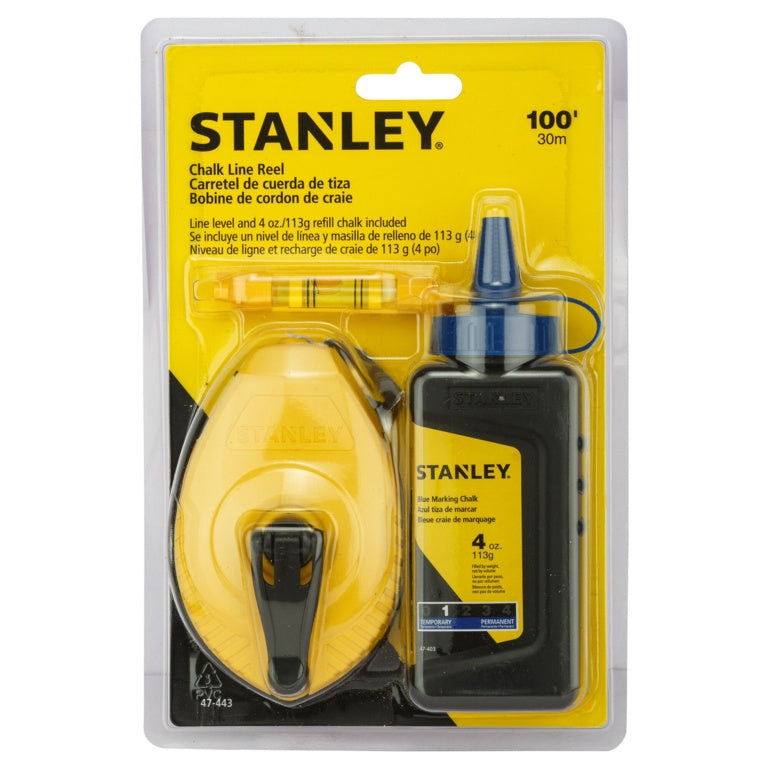 Stanley Chalk Line Set 30m – Direct From UK